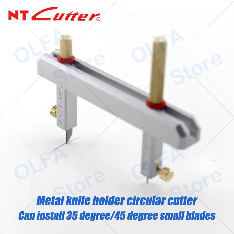 NT CUTTER C-700GP - цельнометаллический складной циркуль с параллельным ...