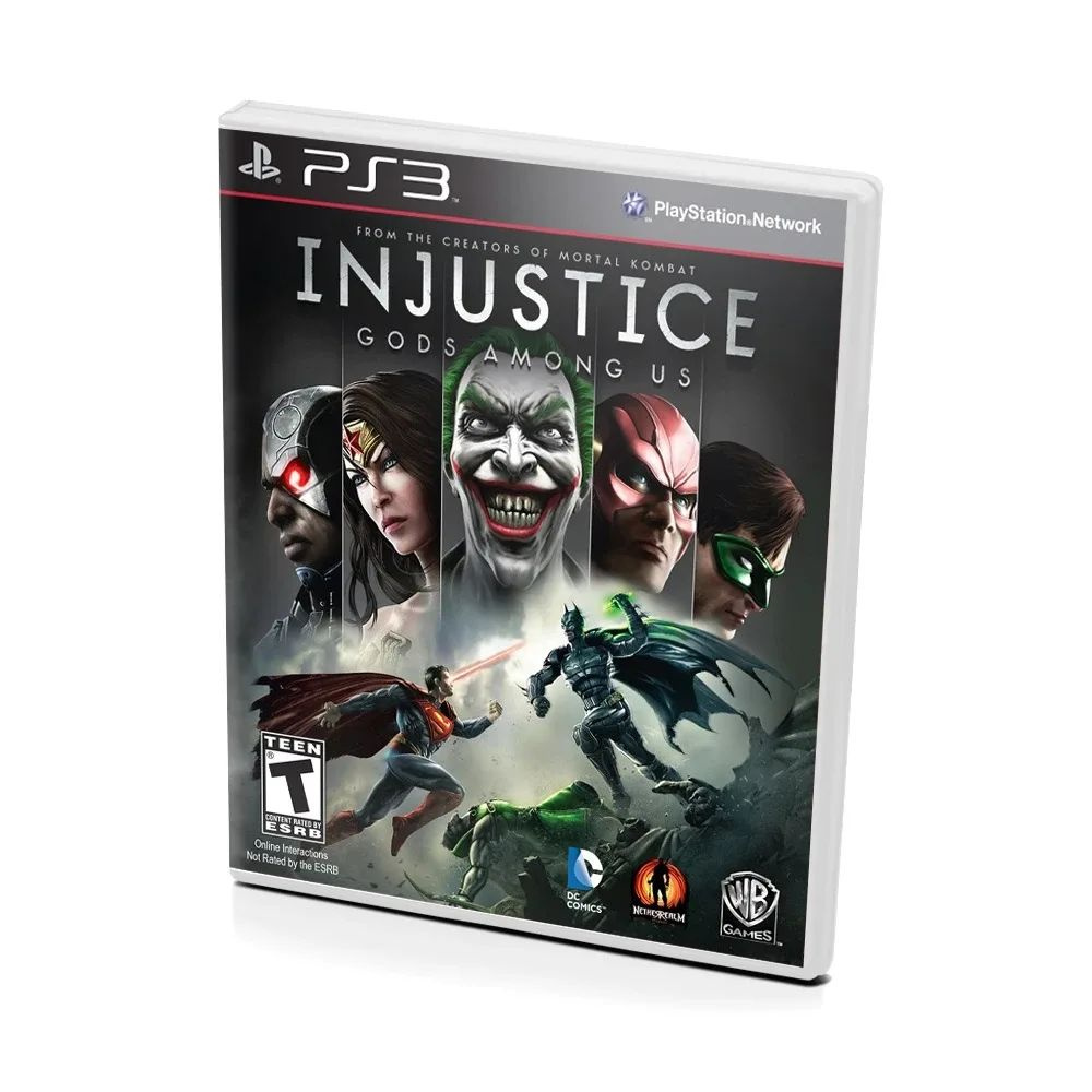 Игра PS3 игра Injustice Gods Among Us (PlayStation 3, Русская версия ...