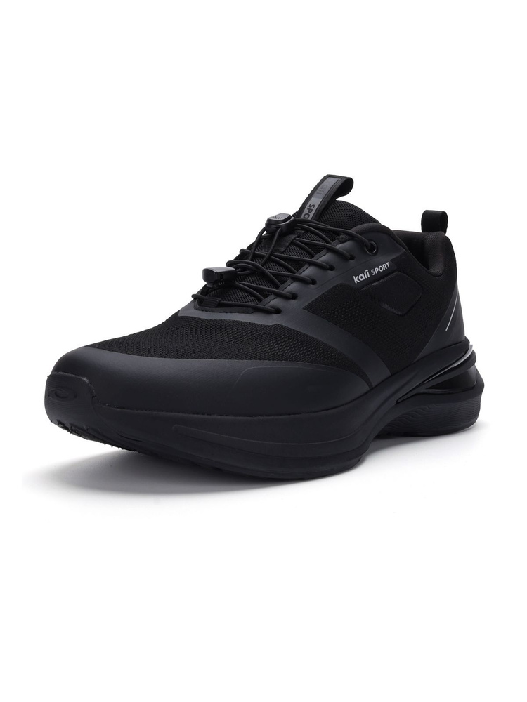 Кроссовки Мужской Kari Текстиль, Полиуретан Бег, Фитнес, размер 42 G Демисезон Без застёжки ...