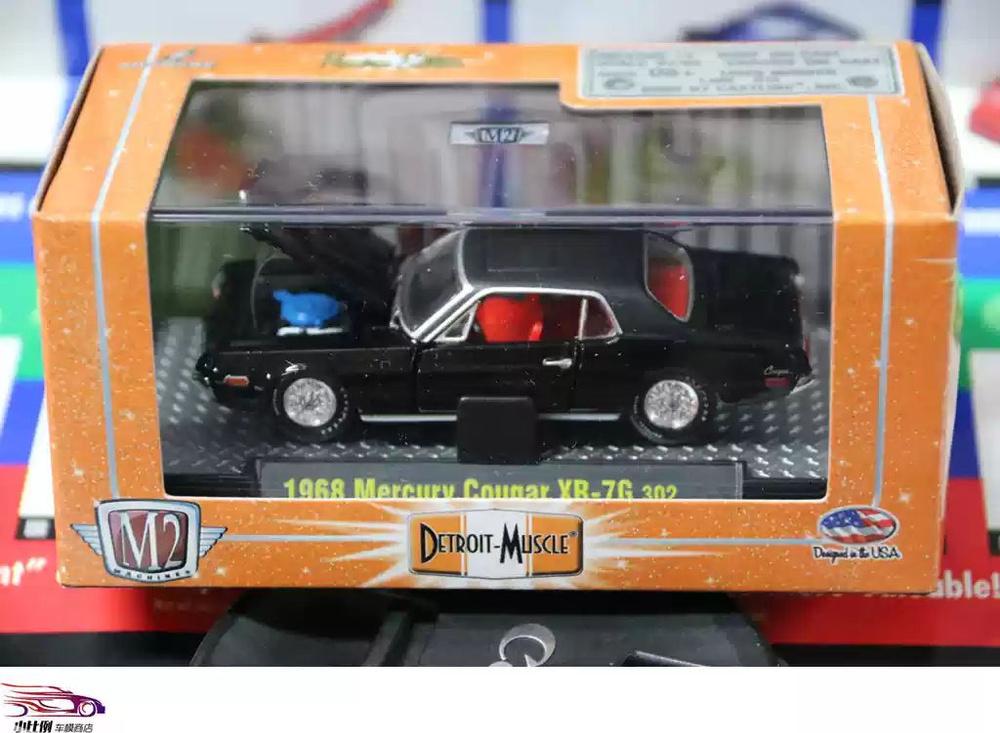 Машинка 1/64 M2 Machines Car model toy 1968 Mercury Cougar XR-7G купить на OZON по низкой цене ...