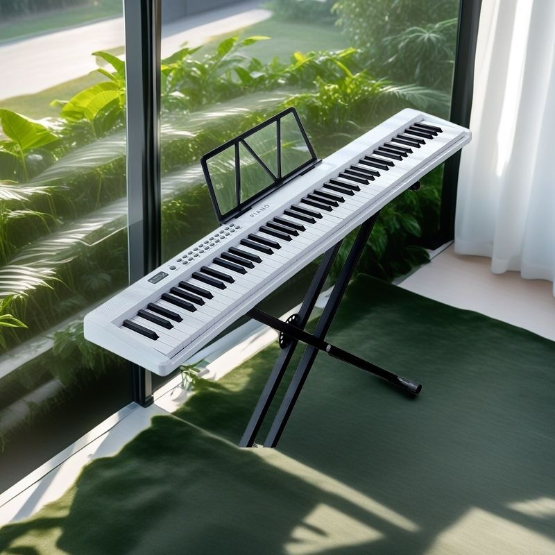 Русское фортепиано, полноразмерный 88 - клавишный синтезатор Bluetooth ...