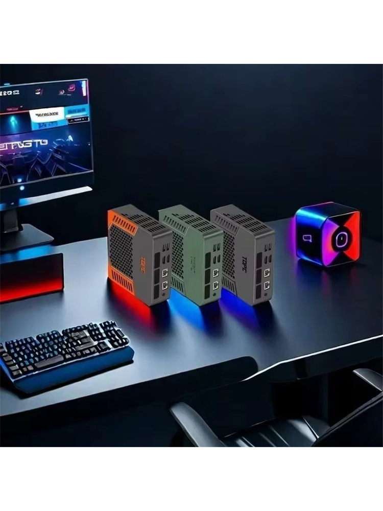 Мини-ПК ES (AMD Ryzen 5 7640HS, RAM 64 ГБ, SSD 1024 ГБ, AMD Radeon ...