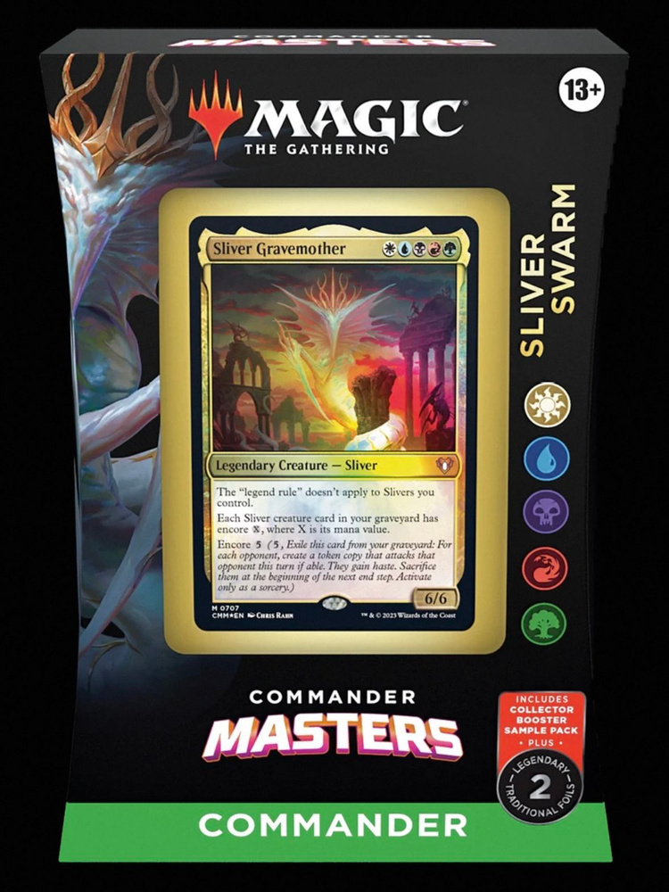 Magic The Gathering: Sliver Swarm издания Commander Masters на ...