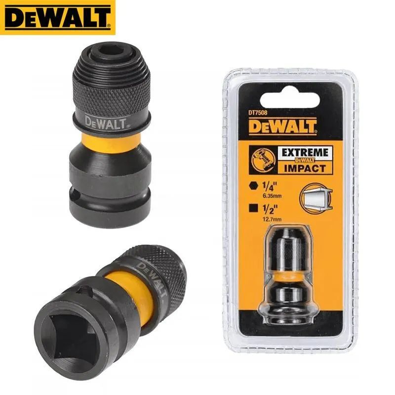 DeWalt-Original,Адаптер для ударных гайковертов, шестигр. , кв. 1/2 ...