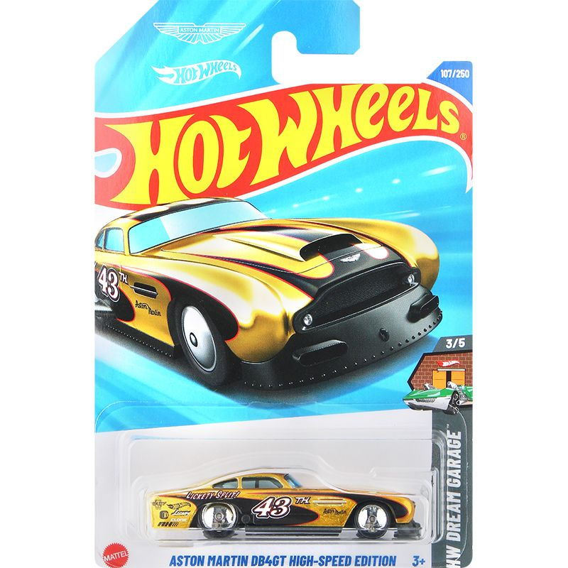 Машинка HOTWHEELS Super Treasure Hunt 1/64 Car ASTON MARTIN DB4GT HIGH ...
