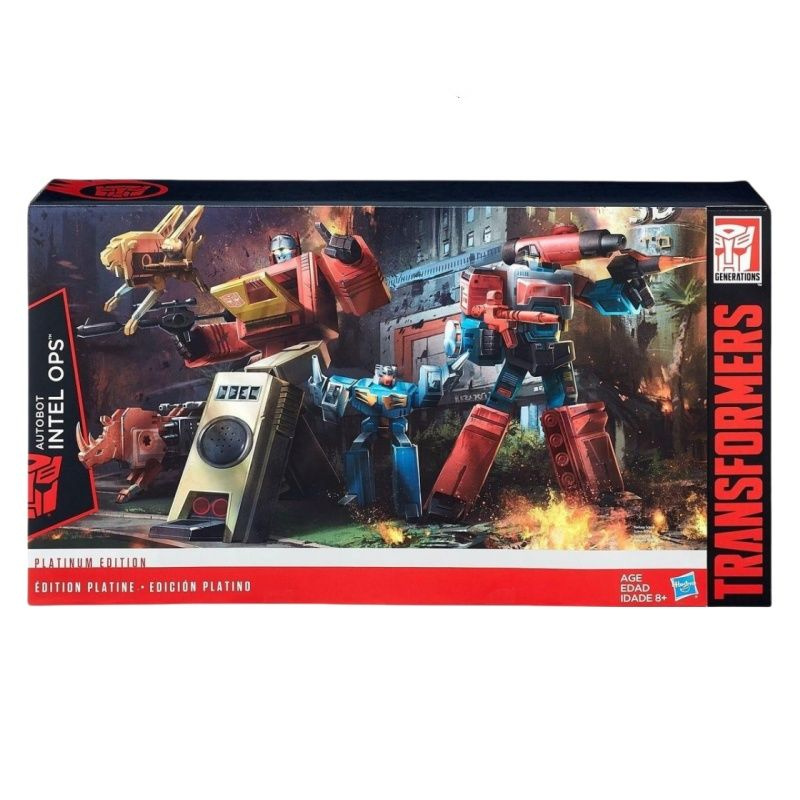 Трансформеры игрушки Hasbro Blaster and Perceptor Autobot Intel Ops Set ...