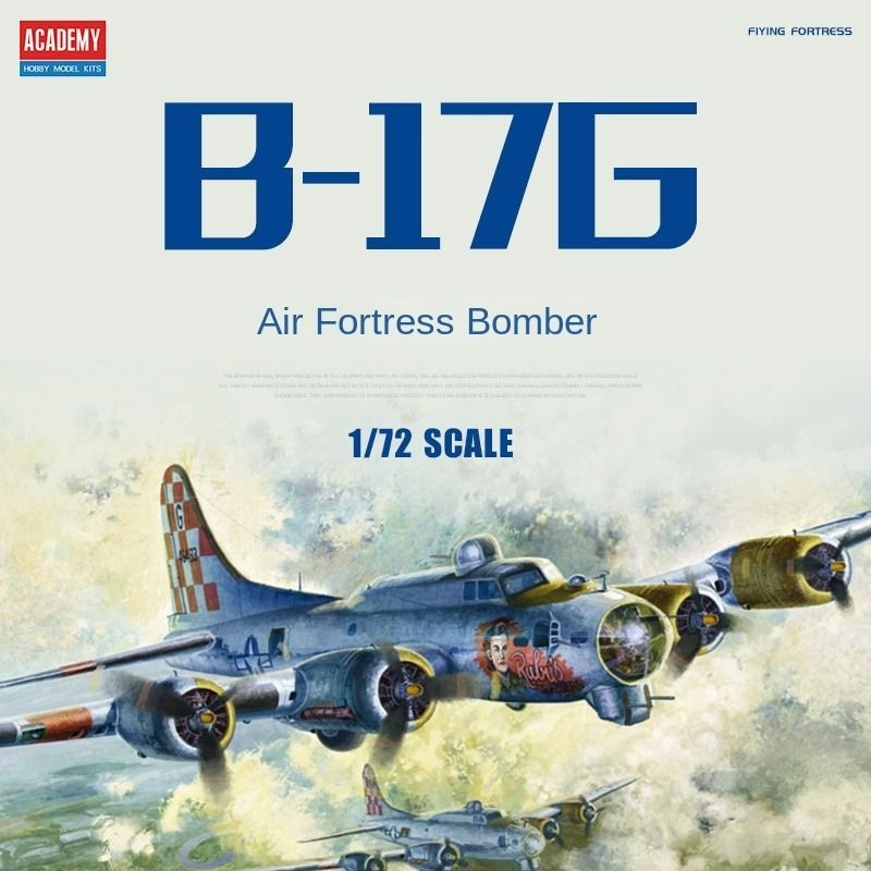 ACADEMY 12414 1/72 B-17G Flying Fortress сборная модель самолета купить на OZON по низкой цене ...