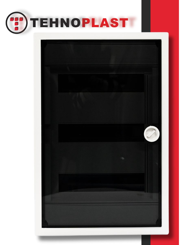 U36A, Щит встраиваемый, 3 ряда, 36+6 мод., прозрач. дверца, IP40 купить на OZON по низкой цене ...