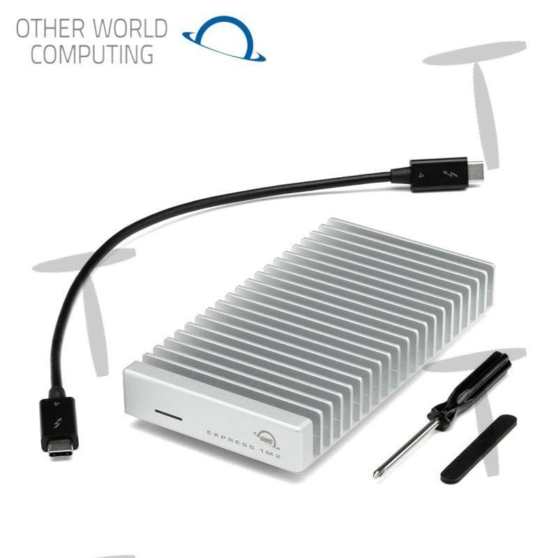 OTHER WORLD COMPUTING OWC Express 1M2 USB4(40GB/s) NVMe M.2 SSD Сплошная коробка жесткого ...