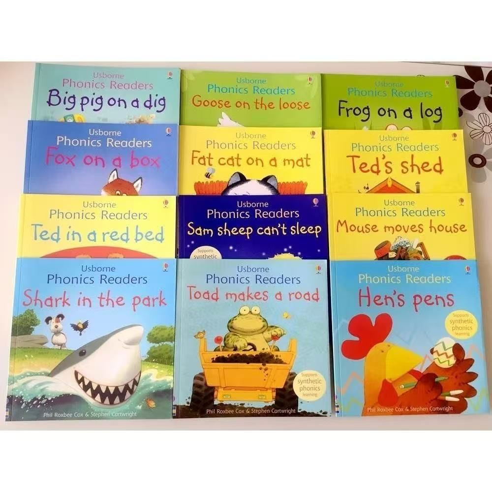 Usborne Phonics Readers - Коллекция из 12 книг для детей на английском языке купить на OZON по ...