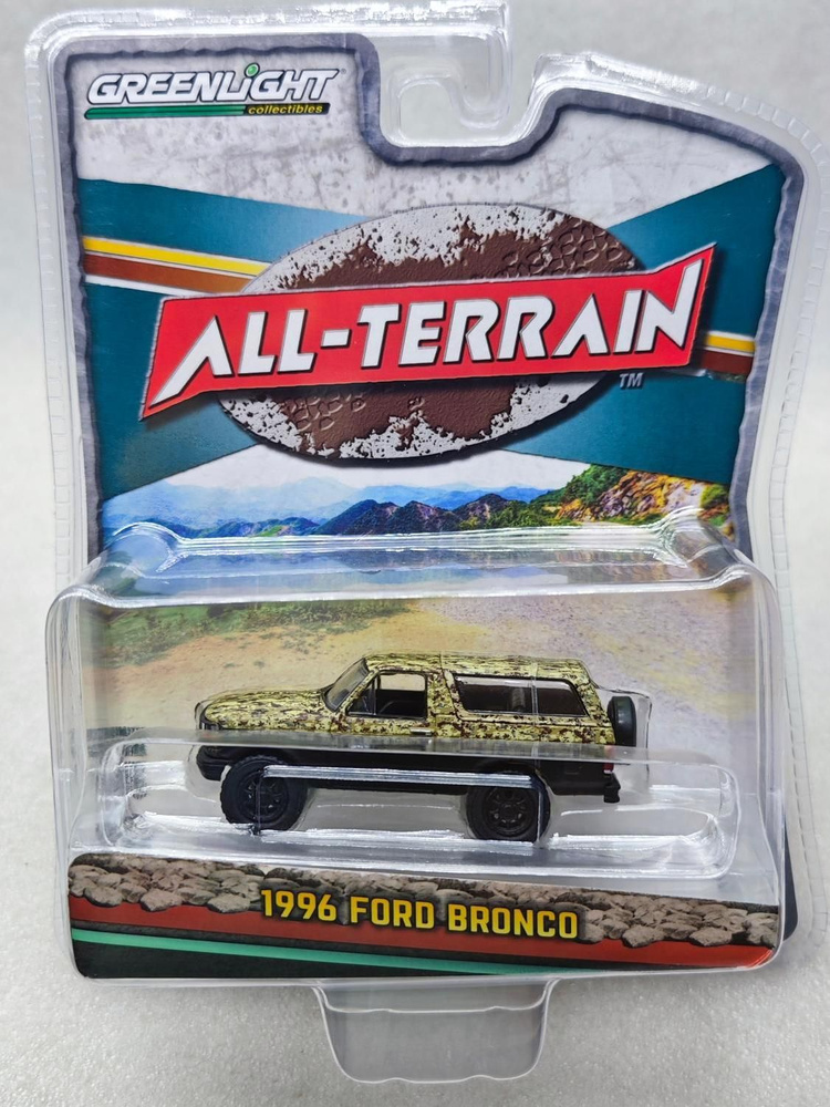 Машинка GreenLight 1/64 1996 Ford Lifted (Lifted) Black Die-cast Alloy ...