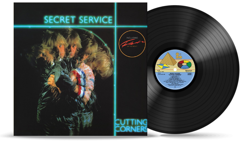 Secret Service - Cutting Corners, (LP, Black Vinyl) Виниловая Пластинка ...