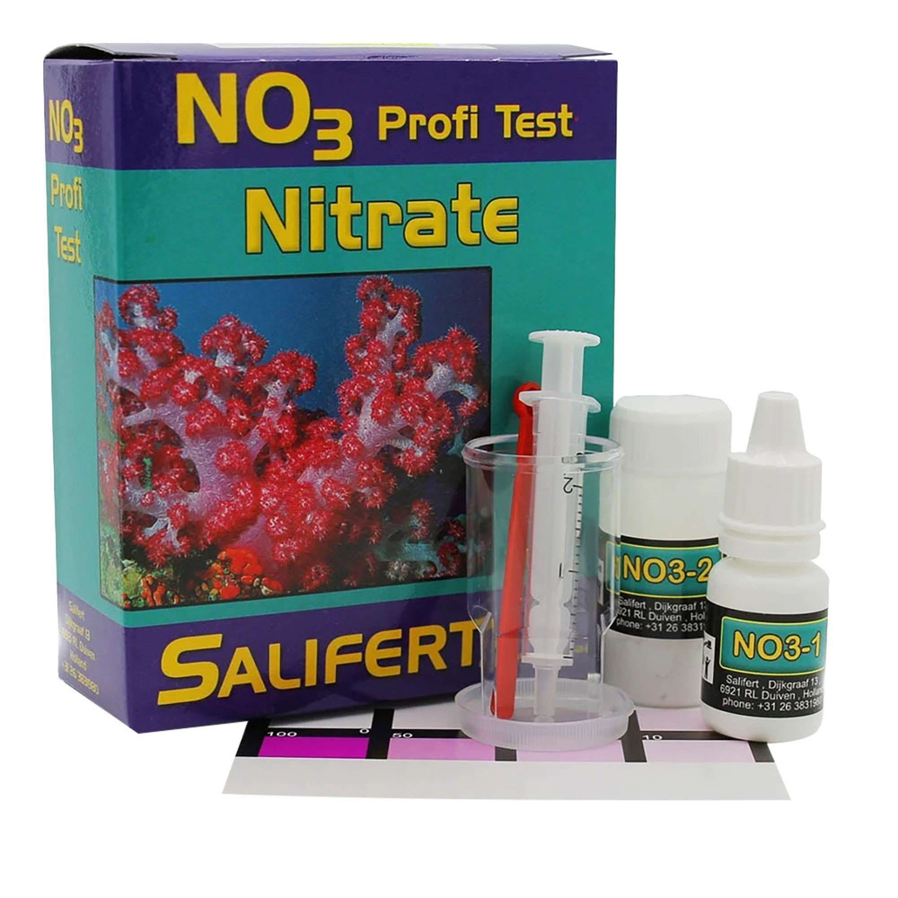 Тест на нитраты в аквариумной воде Salifert Nitrate (NO3) Profi-Test ...