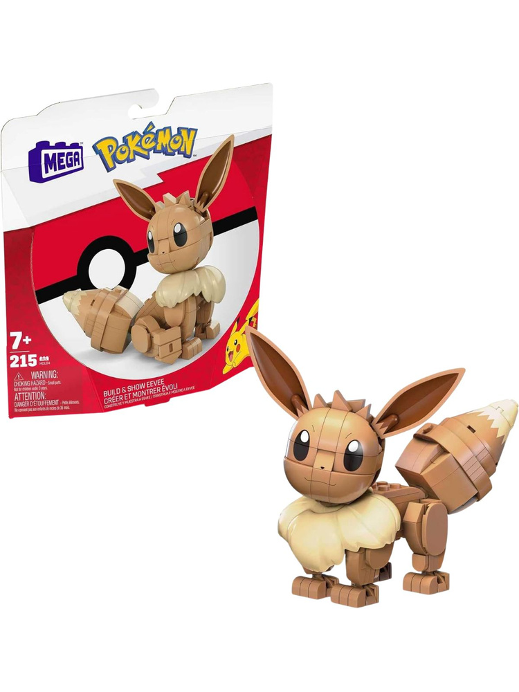 Конструктор MEGA Eevee Pokemon купить на OZON по низкой цене (2724825808)