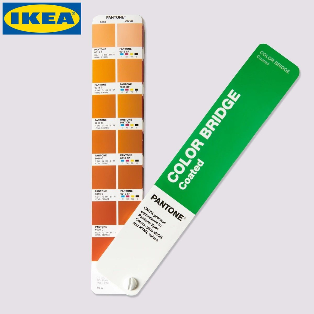 Каталог цветов PANTONE COLOR BRIDGE GUIDE COATED / Колеровочный веер ...