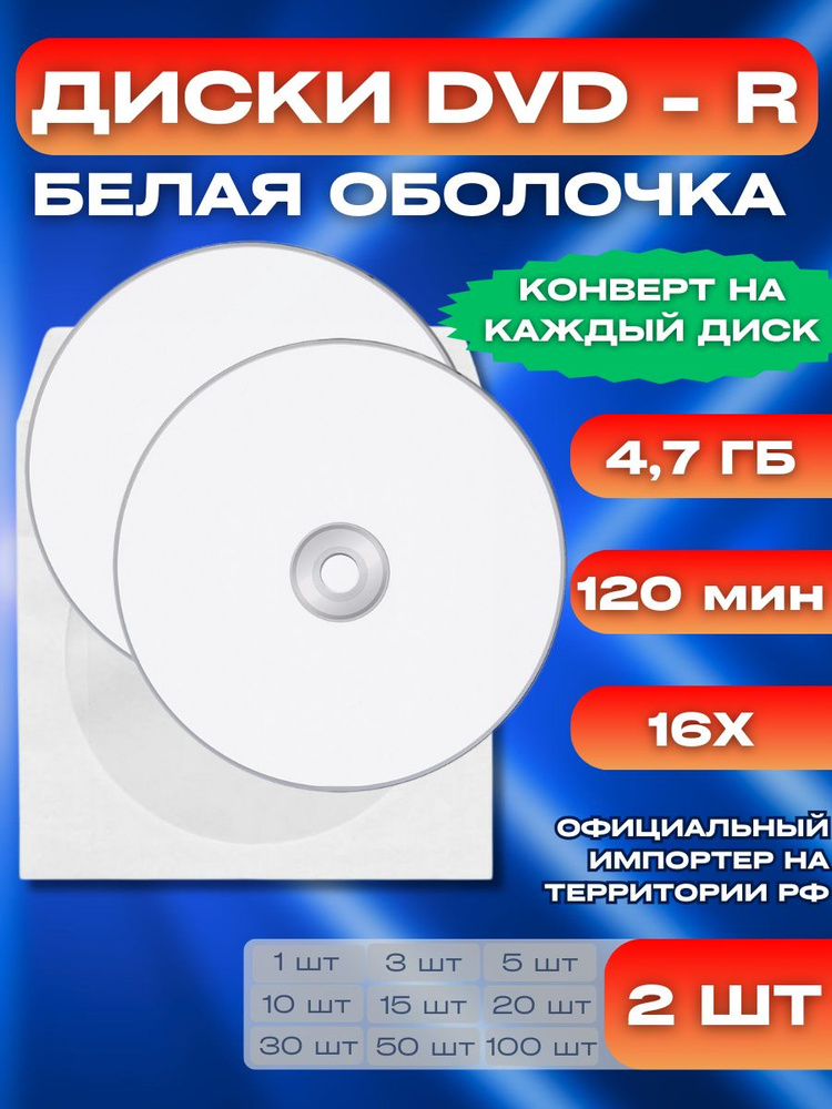 Диски DVD-R купить на OZON по низкой цене