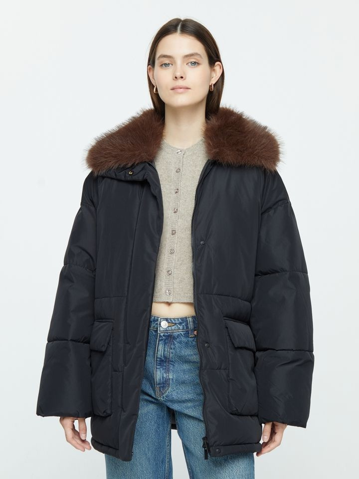 Куртка Женский VILET черный, размер 46, 48 Китай купить c доставкой на ...