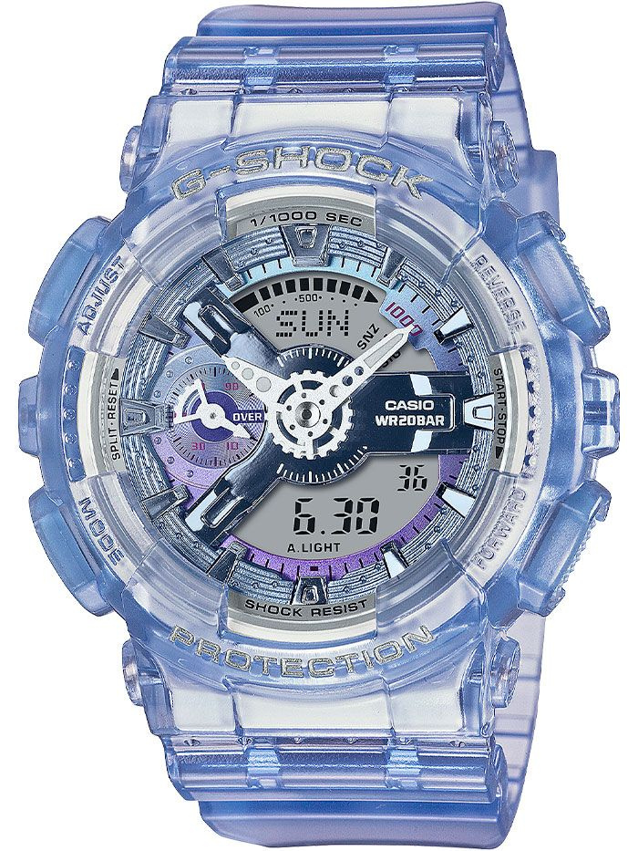 Часы наручные мужские Casio G-Shock GMA-S110VW-6A купить на OZON по низкой цене (2905006092)