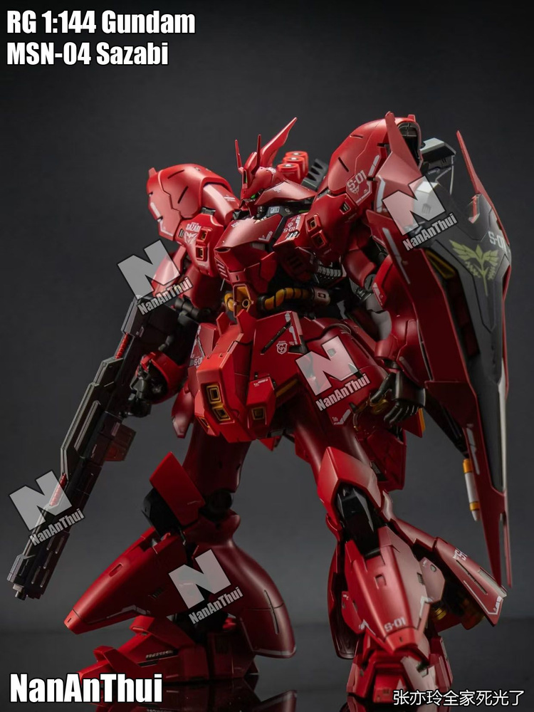 Сборная Игрушечная фигурка модель RG 1:144 Gundam MSN-04 Sazabi ...