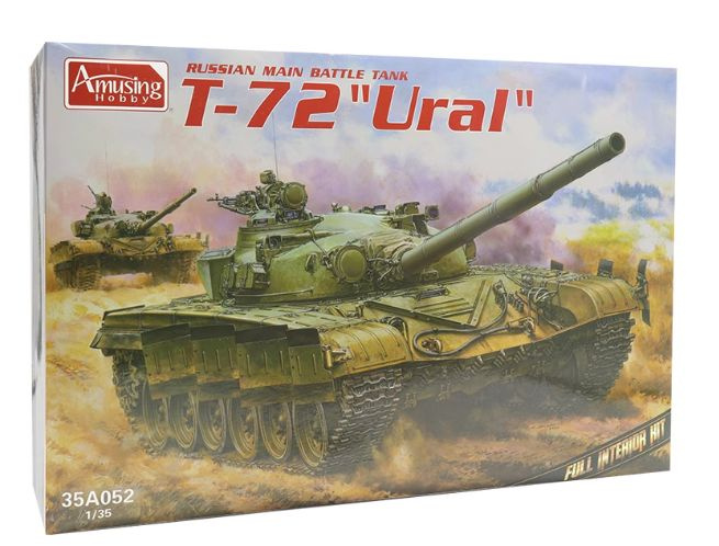 Amusing Hobby 35A052 1/35 Масштаб Российский МБТ Т-72 "Урал"в ...