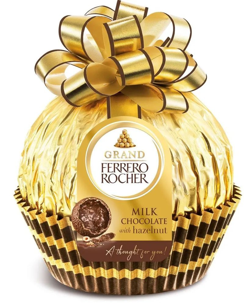 Конфета Grand Ferrero Rocher 125 г купить на OZON по низкой цене ...