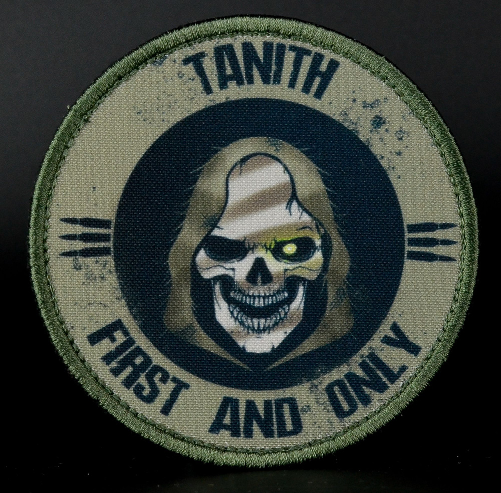 Нашивка, патч "Танитский Первый и Единственный Полк, Tanith First and ...