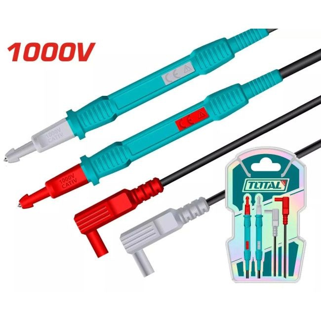 TOTAL Щуп токоизмерительный 100 см 1000 В купить на OZON по низкой цене ...