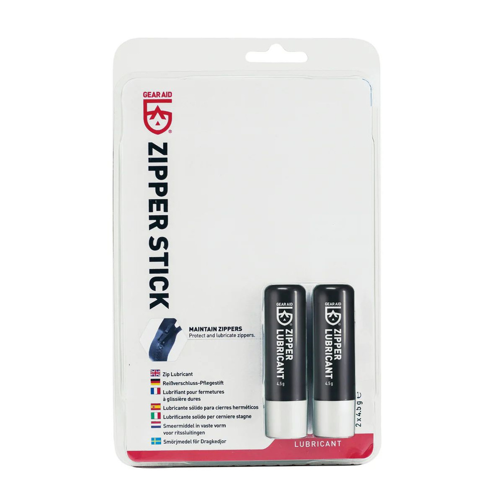 Силиконовая смазка для молний Zipper Lubricant Stick 2*4.5гр Gear Aid ...