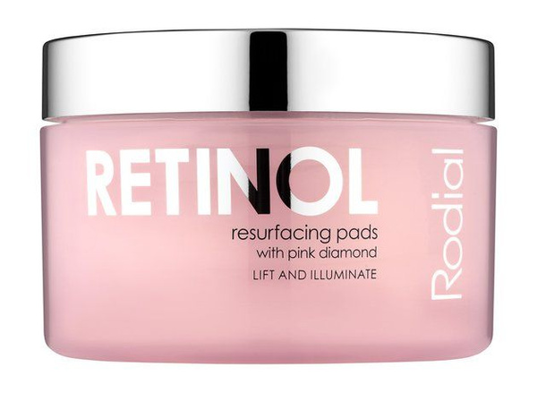 Rodial Pink Diamond Retinol Resurfacing Pads, 50 пилинг-дисков пэдов ...