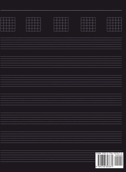 Guitar Tab Notebook. 6 String Guitar Chord and Tablature Staff Music Paper, Blank Guitar Tab ...