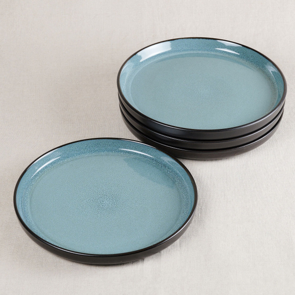 Набор тарелок MIXOM, Керамика, диаметр 20 см купить c доставкой на OZON по низкой цене (1593177385)