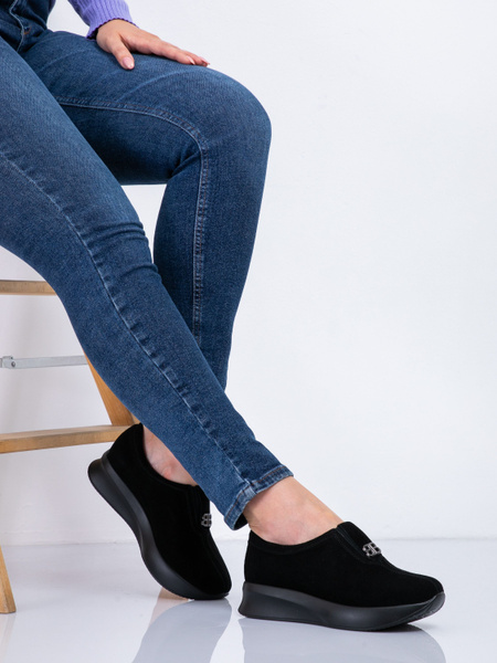 Туфли Женский Ascalini Замша натуральная, размер 38 Стандартный низкий (до 4 см) 9 Россия купить ...