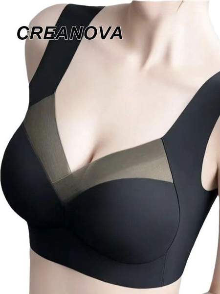 Бюстгальтер Женский CREANOVA, размер 80A, 80B черный Breathable Китай Крючки купить c доставкой ...