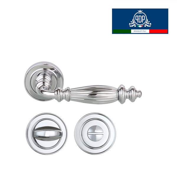 Дверная ручка межкомнатная с фиксатором PDP SIENA 310.01 с WC.033.01 ...