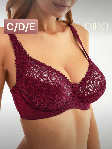 Бюстгальтер Женский OIRO мягкая чашка на каркасе, на косточках, размер 85C золотистый, светло ...