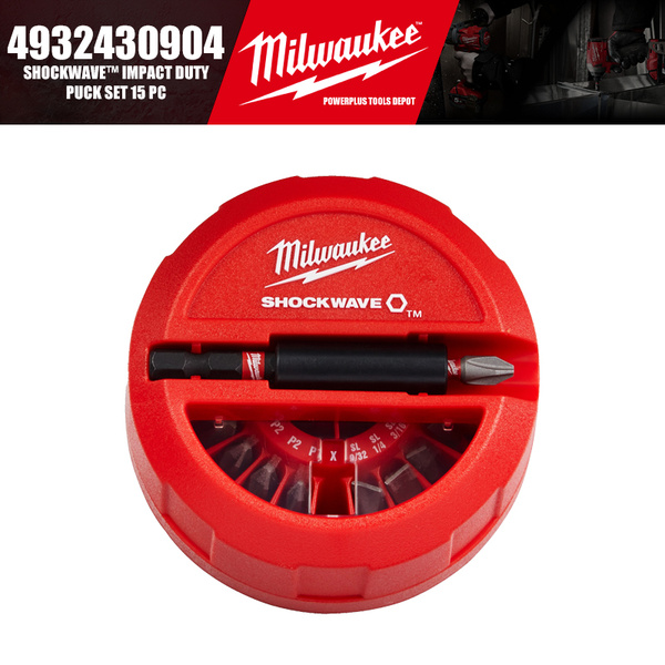 Milwaukee 4932430904 УДАРНАЯ ВОЛНА Набор бит 15 ПК Аксессуары для ...