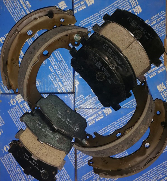 Колодки тормозные Kashiyama K2260 Toyota Hiace H100 1989-1995 купить на OZON по низкой цене ...