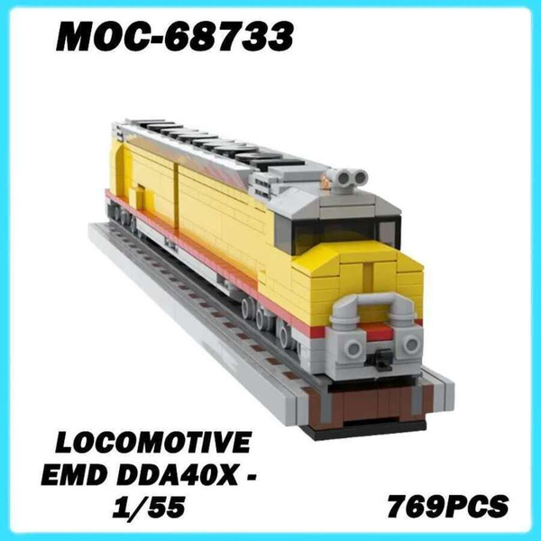 Коллекционная модель поезда EMD DDA40X-1/55 769 деталей купить на OZON ...