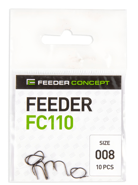 Крючки FC FEEDER FC110, разм. 8, 10шт. купить на OZON по низкой цене ...