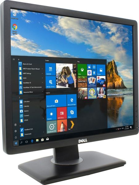 Dell 19" Монитор квадратный, P1913Sb P1913S Rev.A00 1xDP 1xVGA 1xDVI ...