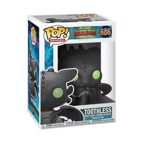 Фигурка Funko POP Premium: How to Train Your Dragon - Toothless With ...