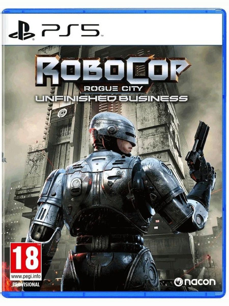 Игра RoboCop Rogue City Unfinished Business для PlayStation 5 (PS5 ...