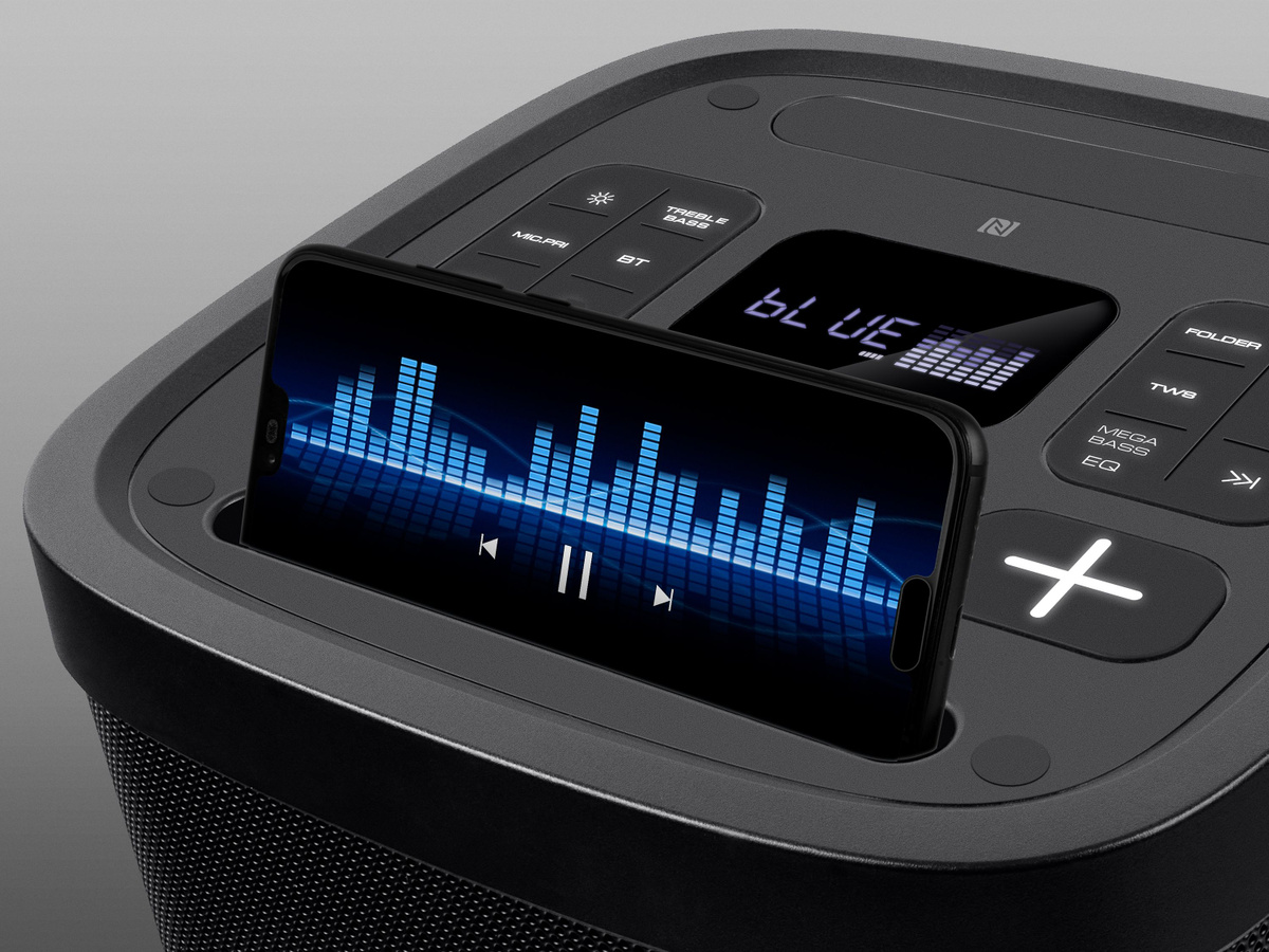 SVEN PS-950 Портативная беспроводная bluetooth колонка / Переносная музыкальная акустика с ...