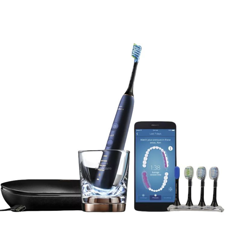 Электрическая зубная щетка Philips Sonicare DiamondClean Smart 9700 ...
