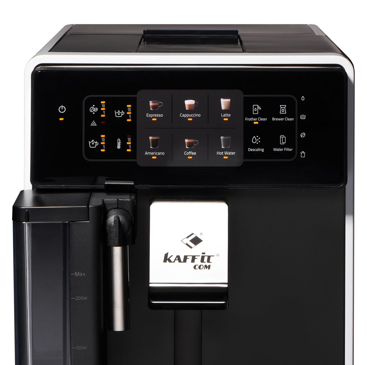 Кофемашина автоматическая зерновая с капучинатором KAFFIT COM Bari A3 White, эспрессо и капучино ...