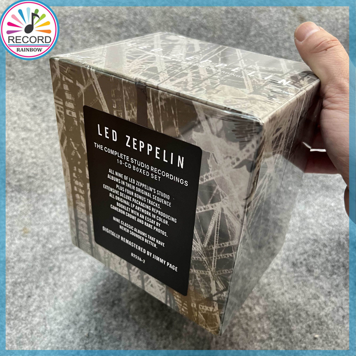 Led Zeppelin The Complete Studio Recordings 10CD Совершенно новый Запечатанный Альбом купить на ...