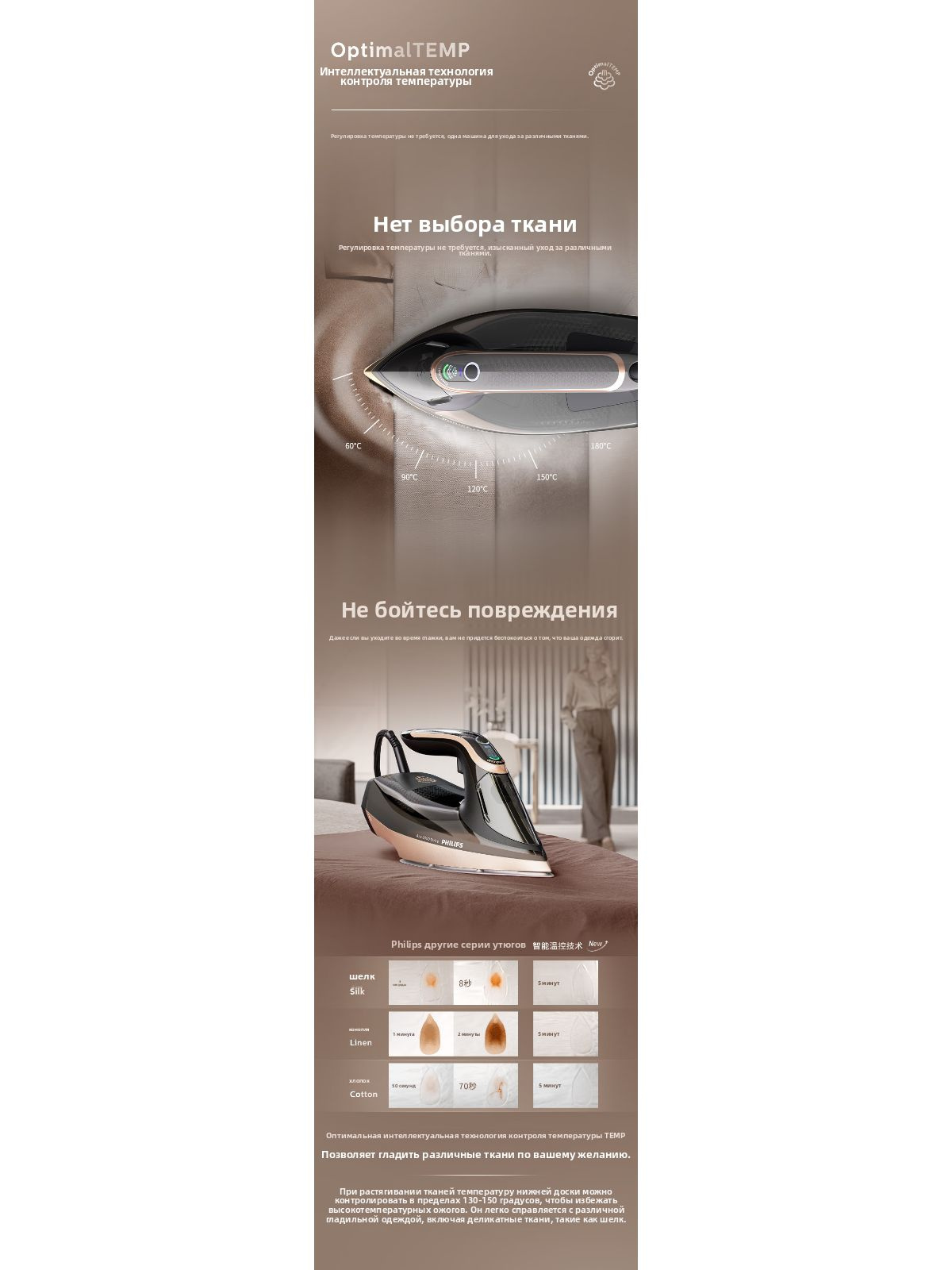 Паровой утюг PHILIPS DST8041 купить на OZON по низкой цене (2867149370)