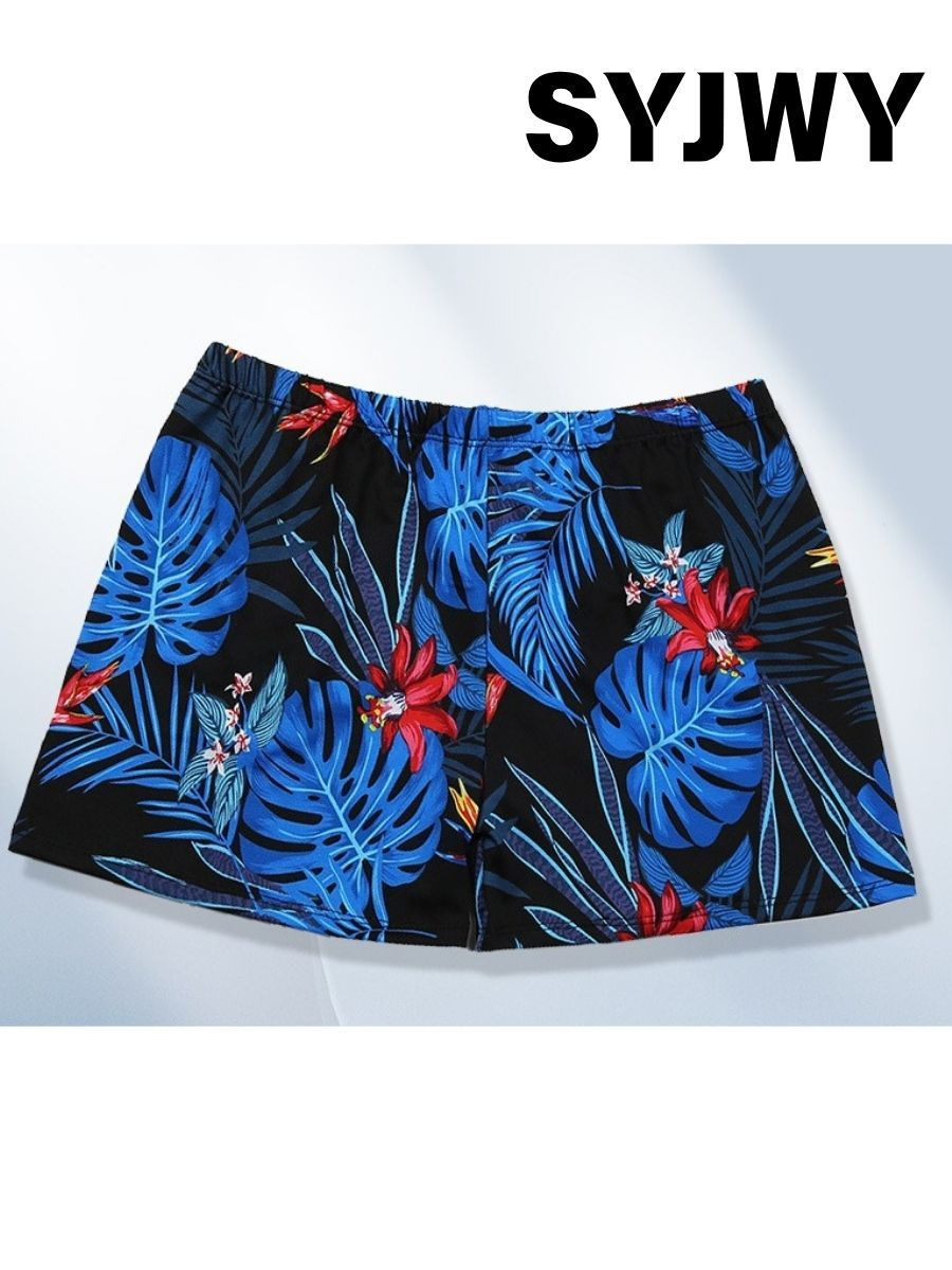 Плавки Мужской SYJYW шорты Полиэфирное волокно разноцветный, размер 52 Средняя Шнуровка Китай ...