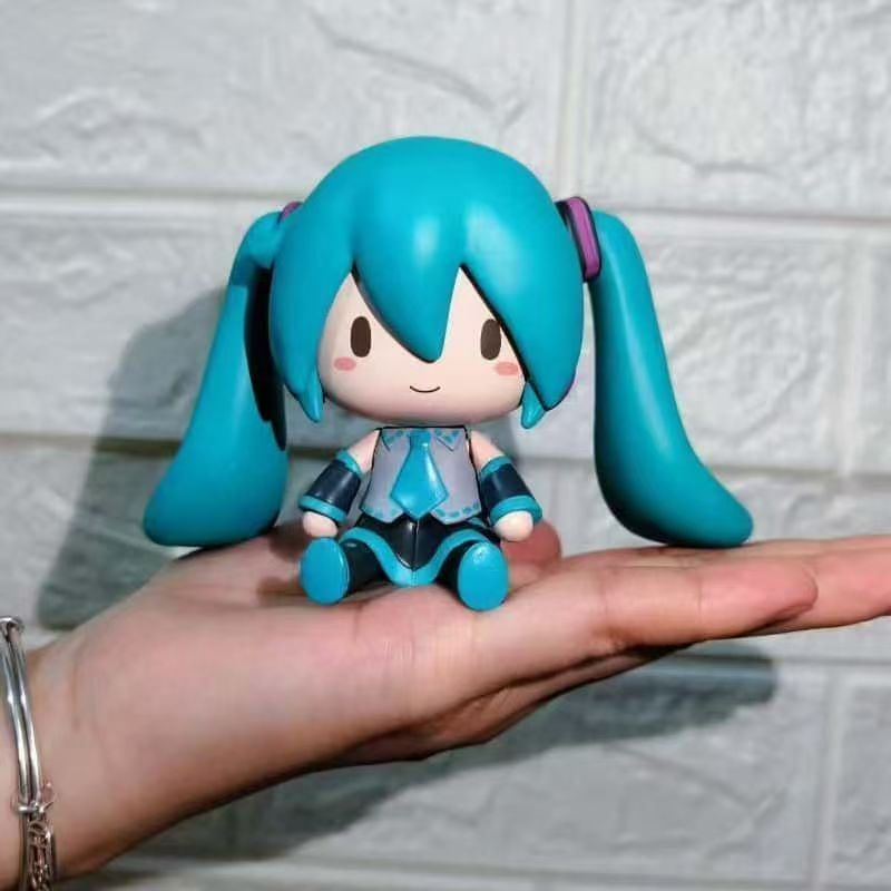 Aниме фигурка Мику Хацунэ FuFu / Hatsune Miku 8cm купить на OZON по ...
