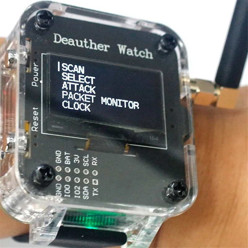 Deauther Watch Y Programming Программирование Безопасности IoT Wi -Fi ...